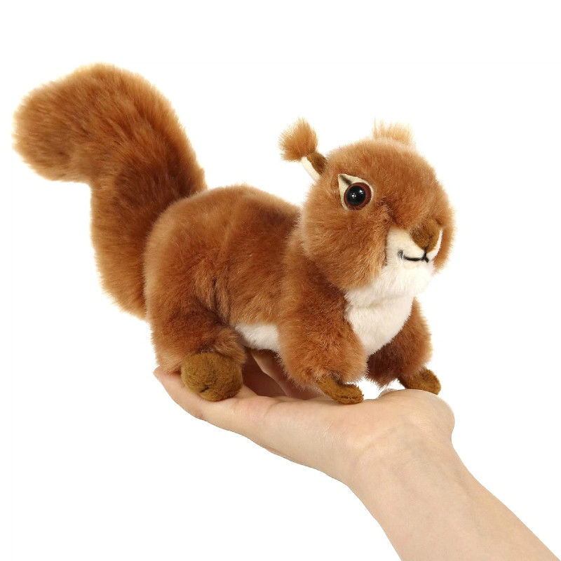 Lifelike Realistic Fur Squirrel Stuffed Animal Cute Squirrel Model ...
